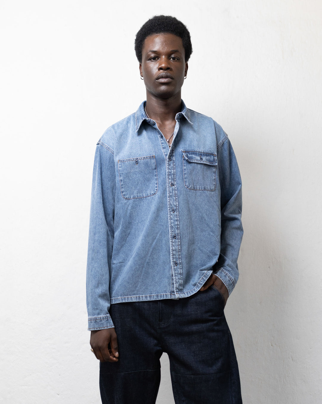 MENS DENIM TOPS | TSHEPO